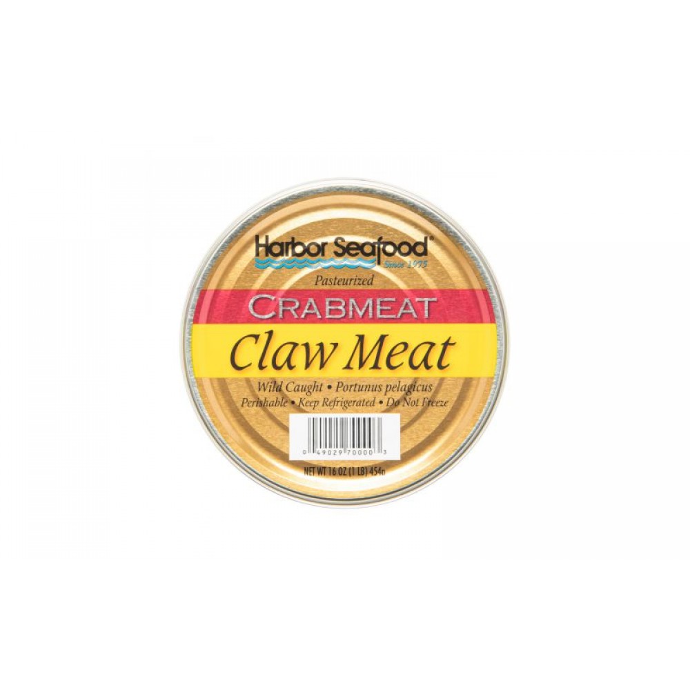 Harbor Seafood Crab Meat Blue Swimming Claw Pasteurized - Chilled 454G