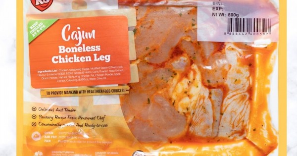 Cajun Boneless Chicken Leg 500g
