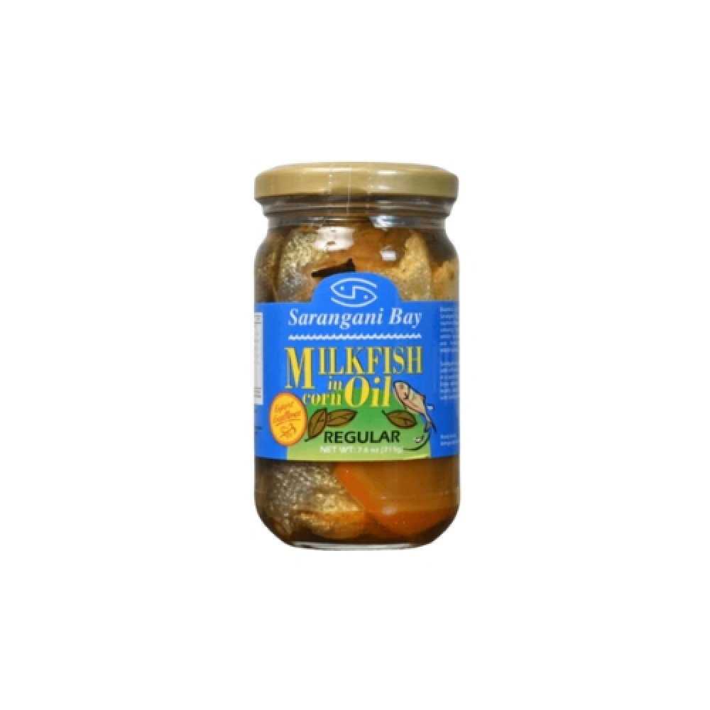 Sarangani Bay Bottled Milkfish In Corn Oil (Regular) 215G